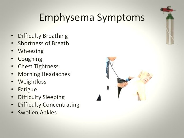 Sign and Symptoms of Emphysema - PT Master Guide