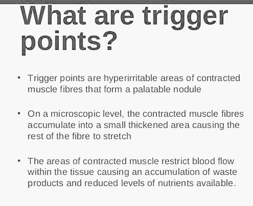 What are myofascial trigger points? - PT Master Guide | PT Master Guide